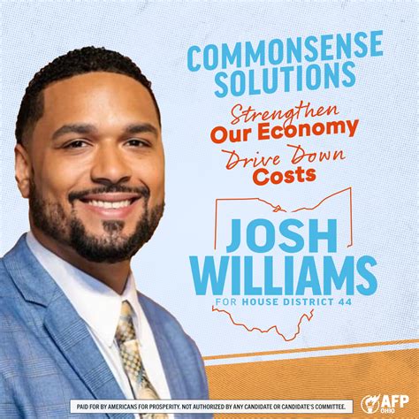 Endorsement State Representative Josh Williams Afp Ohio