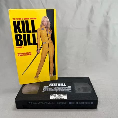 Kill Bill Vol 1 Vhs Quentin Tarantino Uma Thurman £1749