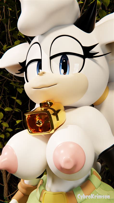 Rule 34 3d 916 Big Breasts Blender Artwork Blender Cycles Bovid