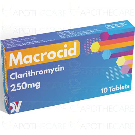 Macrocid Tab 250mg 10s Ailaaj