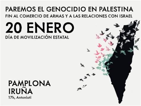 Manifestación Paremos El Genocidio En Palestina Coordinadora Ongd