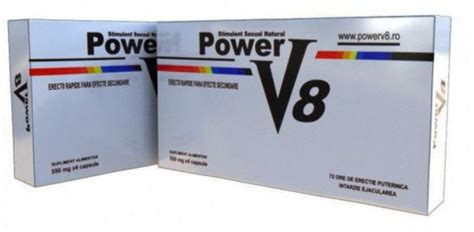 Power V8 Capsule Pentru Potenta Viagra Naturala Marirea