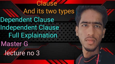 What Is Clause And Its Types Dependent Clause And Independent Claus