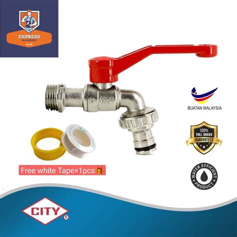 100 Full Brass Heavy Duty Brass Ball Tap Washing Machine Tapkepala