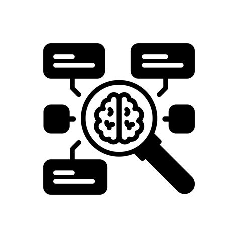 Cognitive Science Icon In Vector Illustration 23753105 Vector Art At