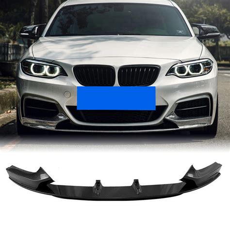 Front Bumper Spoiler Splitter Lip For Bmw 2 Series F22 F23 2014 2021