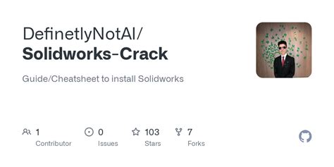 Solidworks Crackgithubworkflowsgreetingsyml At Main · Definetlynotaisolidworks Crack · Github