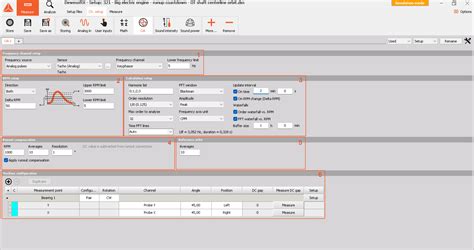 Orbit Analysis Machinery Diagnostics Modules Setup Dewesoft X