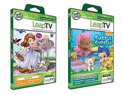 Leaptv Bubble Guppies And Sofia The First Video Game Bundle Import It All