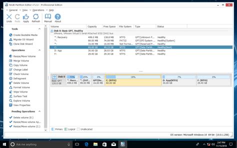 How To Merge Non Adjacent Partitions On Windows PC Server