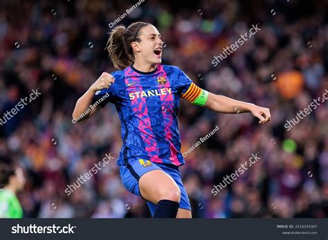 Barcelona Apr 22 Alexia Putellas Celebrates库存照片2216193307 Shutterstock
