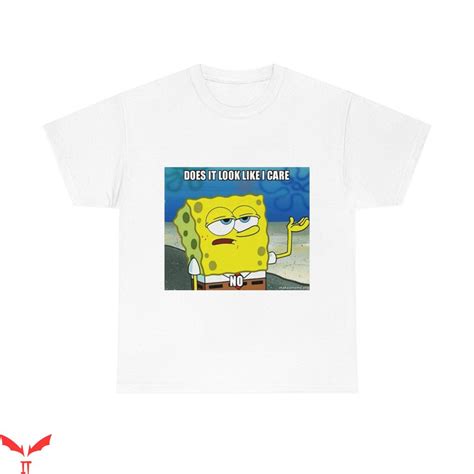 Gangster Spongebob T Shirt Spongebob Meme Funny Tee Shirt