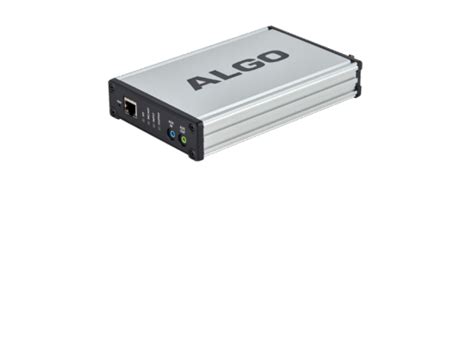 Algo 8301 Wideband Ip Voice Paging Adapter And Bell Scheduler