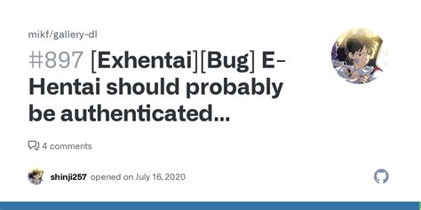 Exhentai Bug E Hentai Should Probably Be Authenticated Before