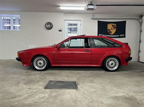 Nice Wheel Setup On This 87 Vw Scirocco 16v Not Oc R Volkswagen