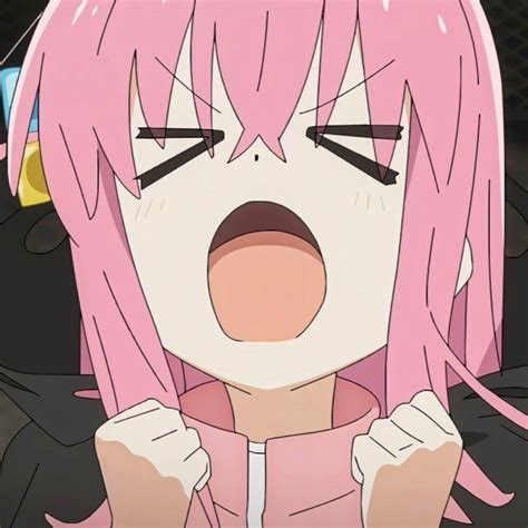 Hitori Gotou Bocchi The Rock Ilustrasi Karakter Ilustrasi Gambar