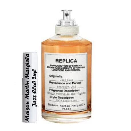 Maison Martin Margiela Jazz Club Perfume Samplesmaison Martin Margiela