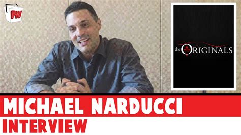 The Originals Michael Narducci Interview Comic Con 2016 Youtube