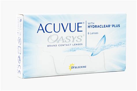 ACUVUE OASYS with HYDRACLEAR Plus — Счастливая Семейная Оптика ДИЛОР
