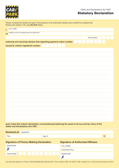 117 Statutory Declaration Forms Nsw Page 8 Free To Edit Download And Print Cocodoc