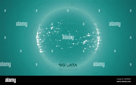 Big Data Visualization Futuristic Infographic Information Aesthetic
