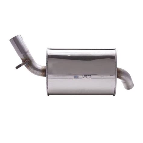 Centre Stainless Steel Exhaust Silencer For 1 8 Carburettor And Gti