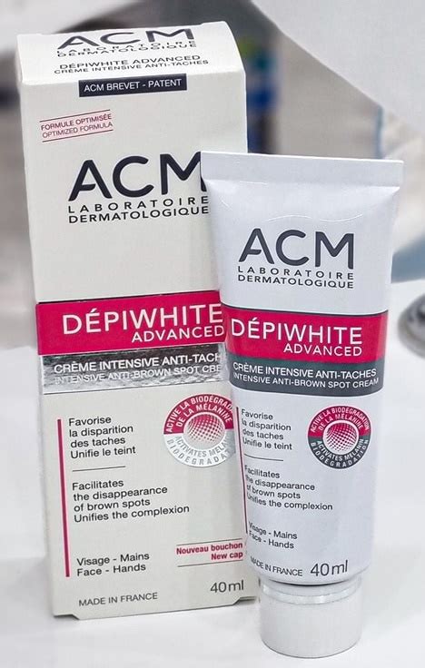 كريم ايه سي ام ديبي وايت ادفانسد كريم لتفتيح وتوحيد لون البشرة Acm Depiwhite Advanced Cream