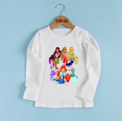 Детская футболка Модал Винкс | AliExpress
