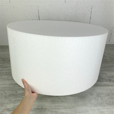 Polystyrene Disk Thickness 30 Cm Diameter 60 Cm High Density Dummy