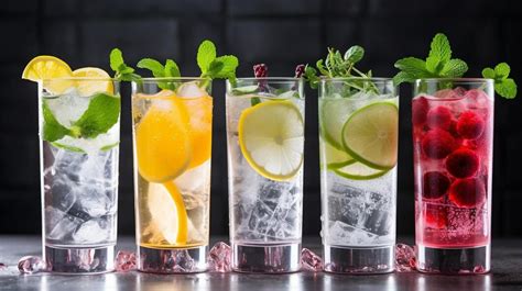Premium Photo Cocktails Or Mocktails Cold Drinks Classic Summer