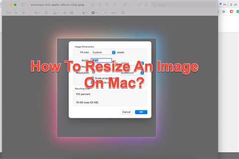 6 Formas Incluidas Cómo Redimensionar Una Imagen En Mac