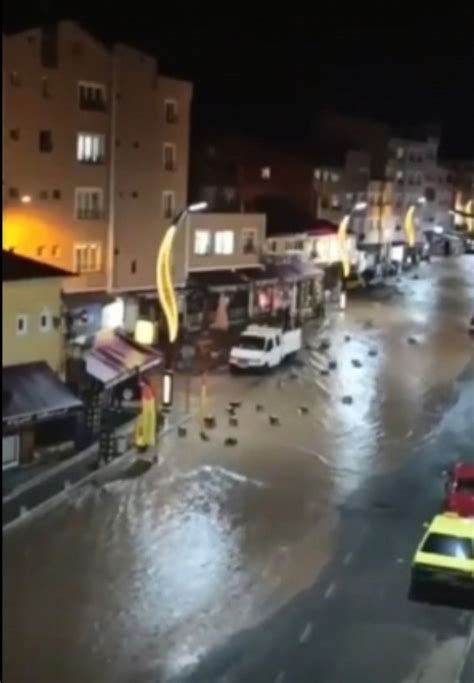 Giresunun Dereli Ilçesinde Hafta Sonu Yaşanan Sel Işte Böyle Geldi Giresun Haberleri