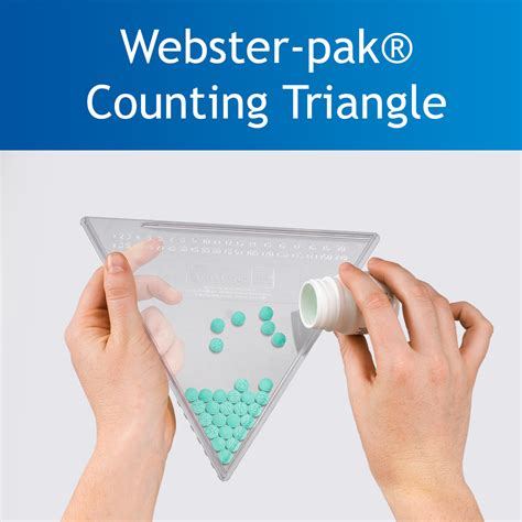 Webster Pak® Counting Triangle Webstercare
