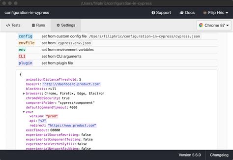 Create A Configuration Plugin In Cypress Filip Hric