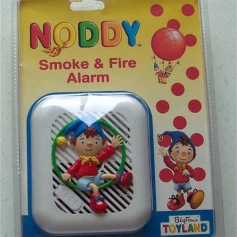Malco Other Noddy Smoke Fire Alarm Nib Uk Cartoon Show Safety For