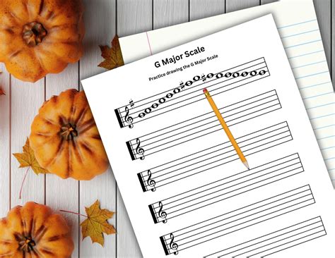 Printable Music Scale Practice Sheet Music Teacher Resources For Music