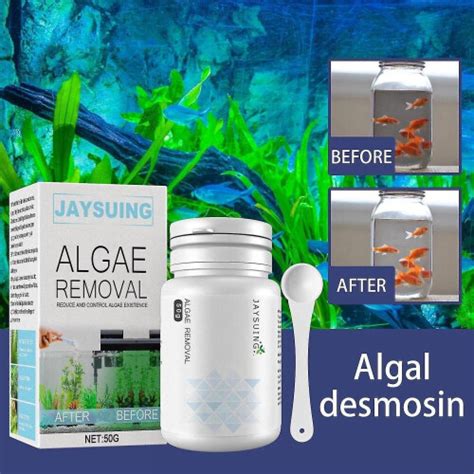 Jaysuing Algae Removing Moss Remover Aquarium Algae Removing Potion Removing Moss Agent Fish