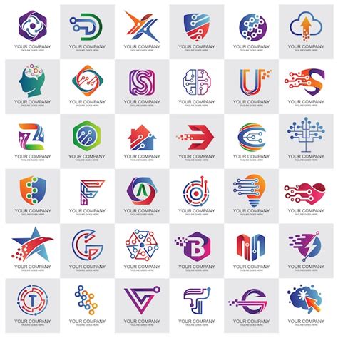 Best Technology Company Logo Top Tech Company Logo Designs For
