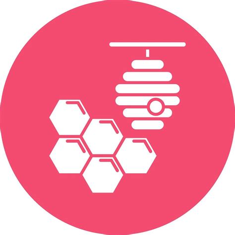 Honeycomb Glyph Circle Multicolor Icon 38743275 Vector Art At Vecteezy