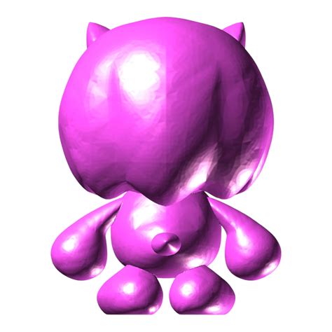 Obj File Amy Chao Amy Rose Special Edition Chao 3d Print Model