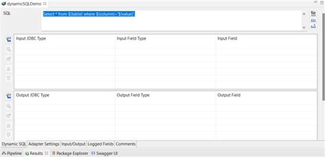 Jdbc Adapter And Templates In Webmethods