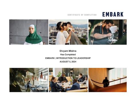 Divyam Mishra On Linkedin Im Happy To Share That Ive Obtained A New Certification Embark