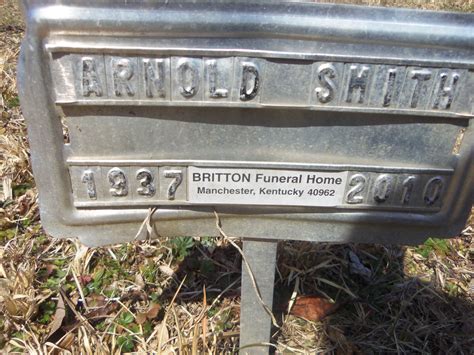 Arnold Smith Find A Grave Memorial