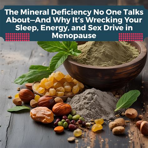 The Mineral Deficiency No One Talks About—and Why Its Wrecking Your S