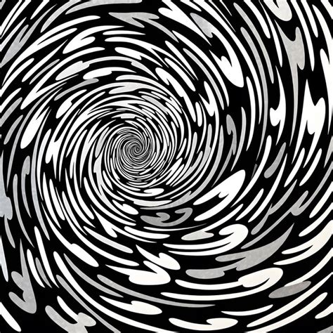 Vortex Of Abstract Patterns And Colors Premium AI Generated Image