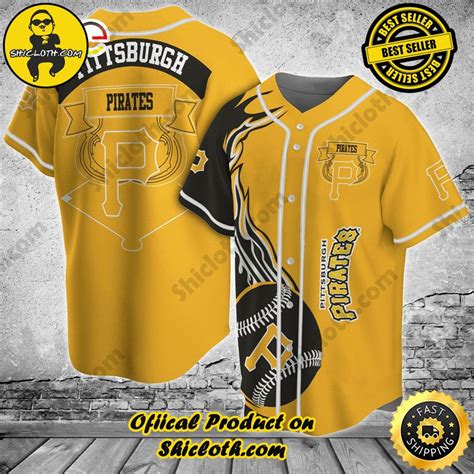 Pittsburgh Pirates Classic Nfl Baseball Jersey Shirt Shicloth