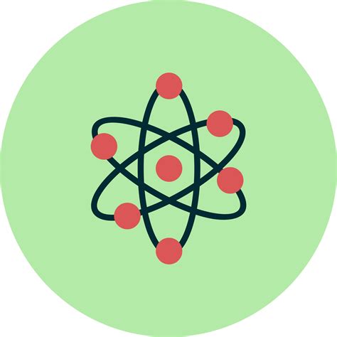 Atomic Structure Vector Icon 19790509 Vector Art At Vecteezy