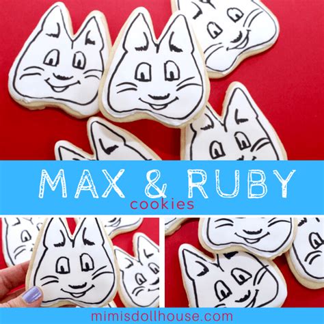 Max And Ruby Birthday Cookies Party Ideas Mimis Dollhouse