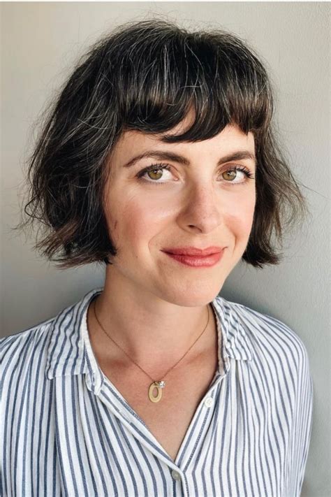 26 Best Bob Haircuts With Bangs For Older Women Fabbon