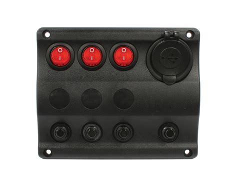Switch Panel 3 Switch With Usb Charger Aaa Worldwide